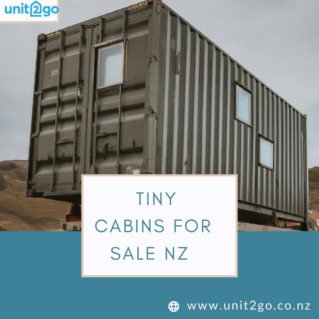 Living Large in a Tiny Home: The Benefits of Tiny Homes in New Zealand | by Unit2go | Aug, 2024 ...