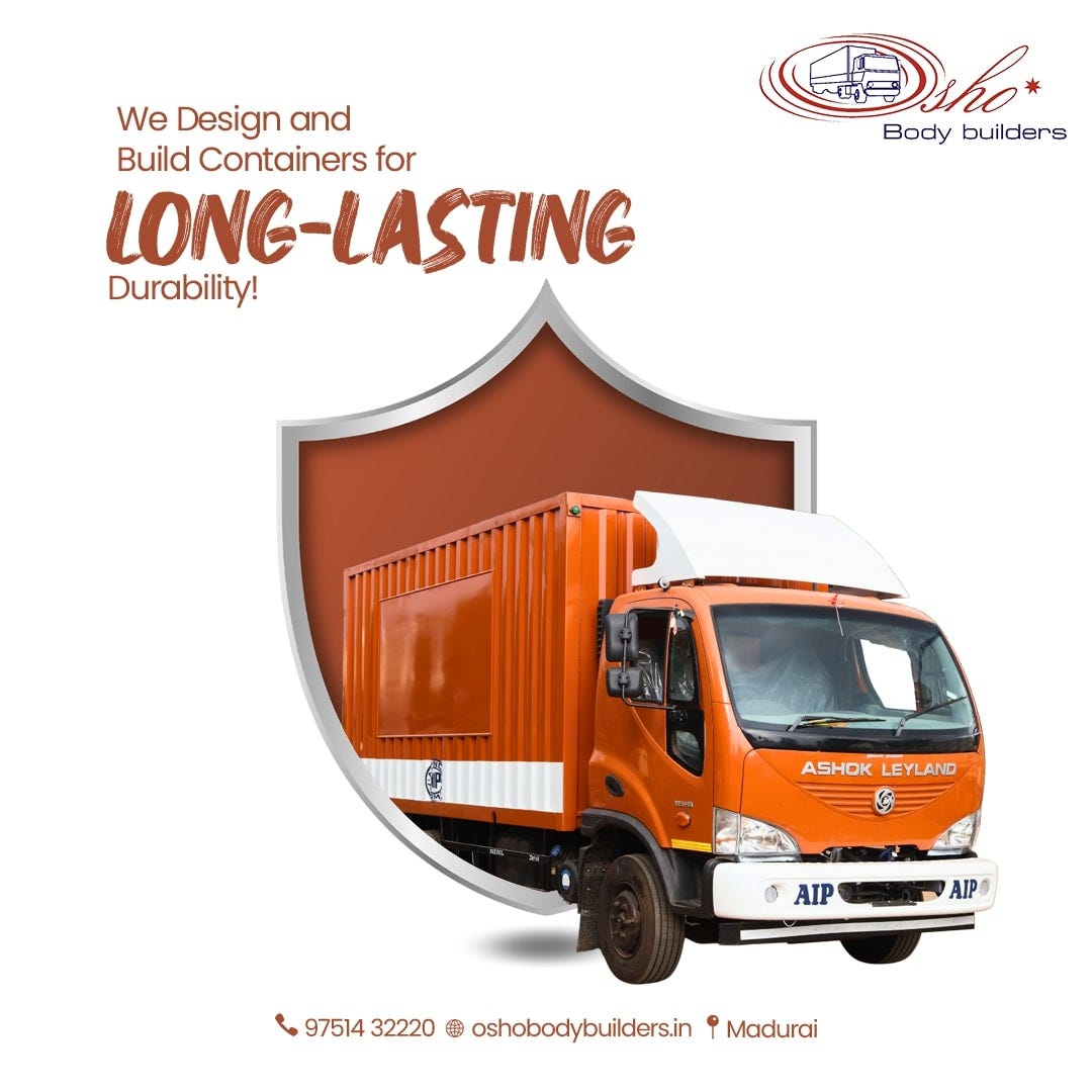 Premium Truck Body Fabrication Tamil Nadu | Osho Body Builders ...