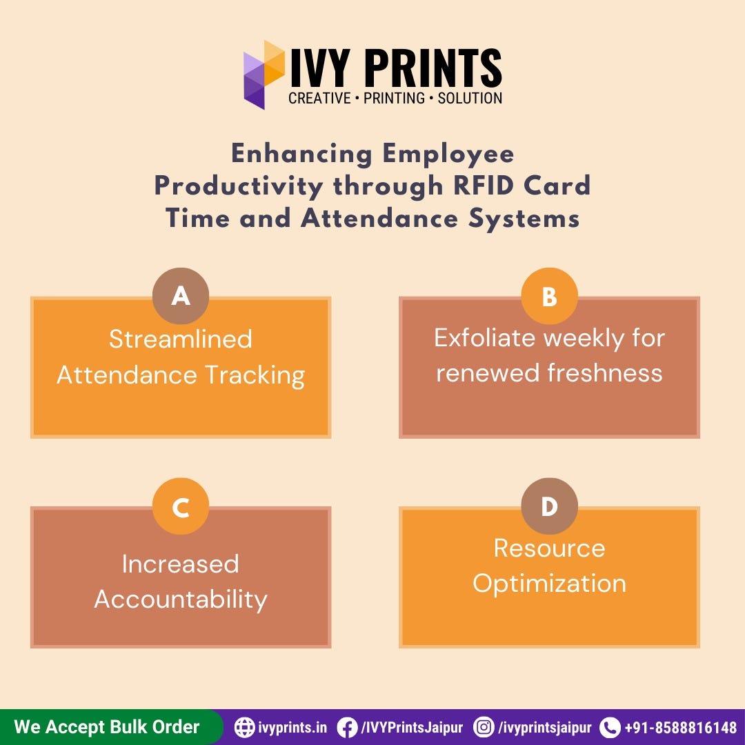 Maximize Employee Efficiency with IVY Prints RFID Card Printing ...