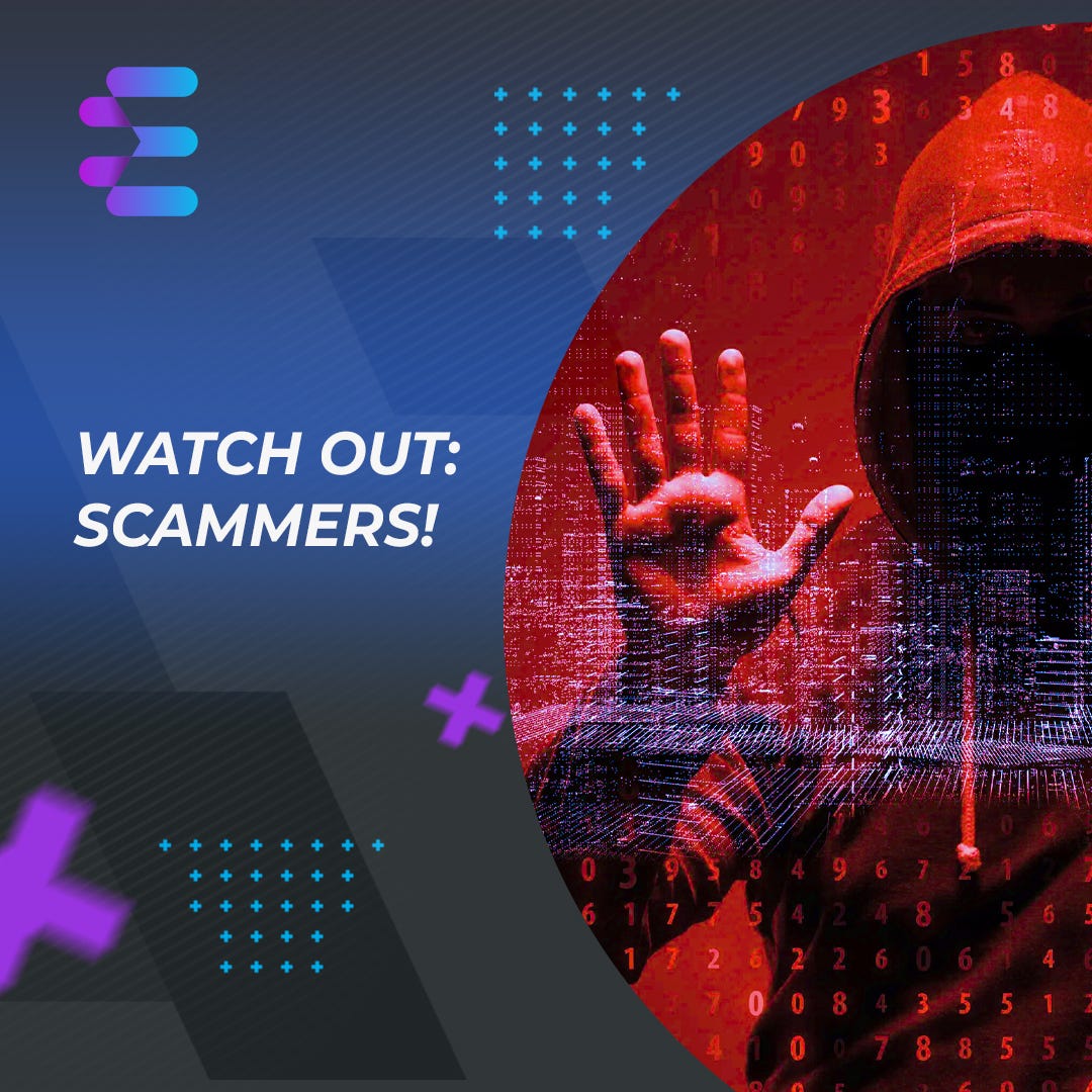 Watch out for scammers!. 🆘 EZZY Game admins never DM first! | by EZZY ...