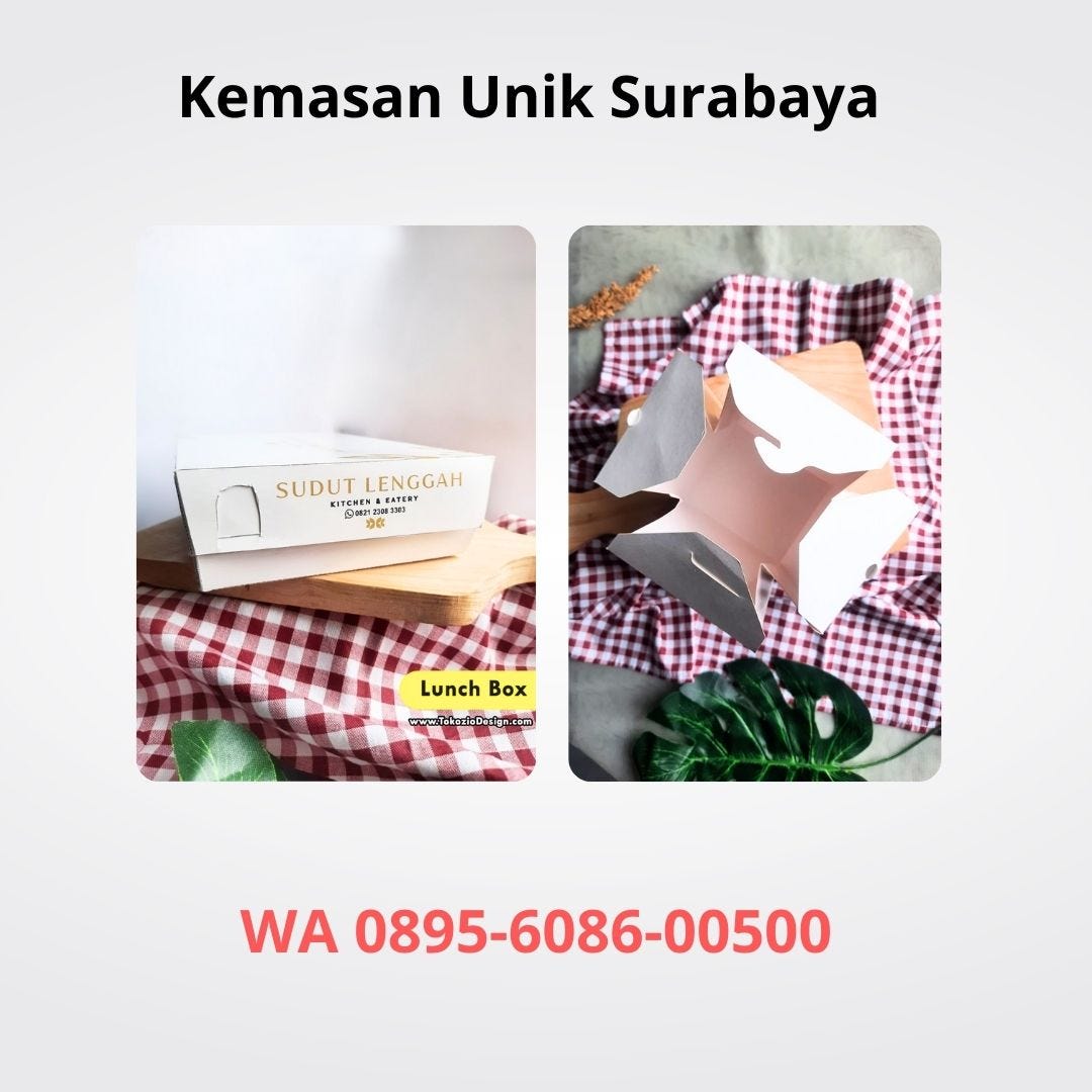 Promo, Kemasan Unik Surabaya WA 0895608600500 | by Kemasanproduk | Apr ...