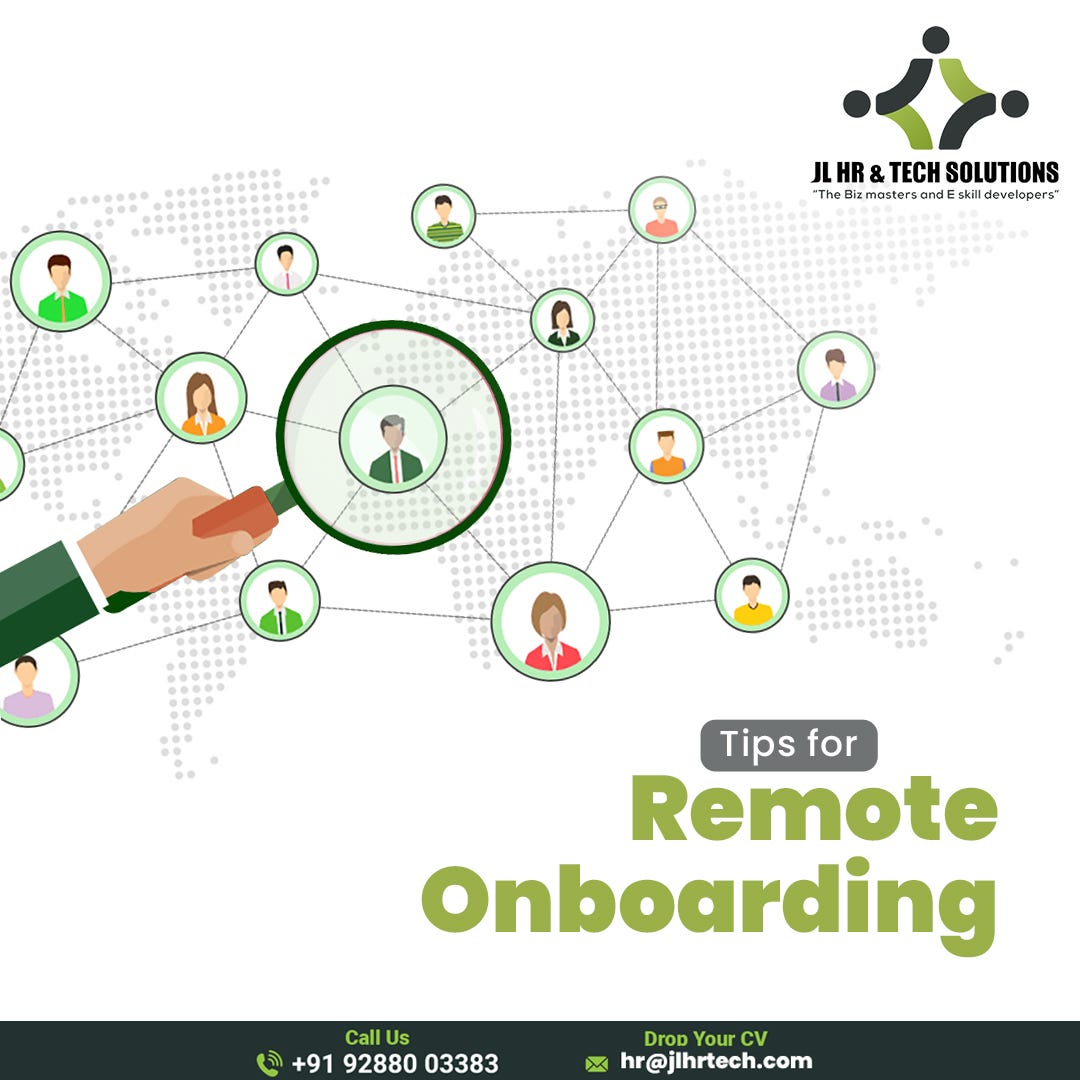 Seven Tips for Remote Onboarding. Remote work is now becoming the most ...