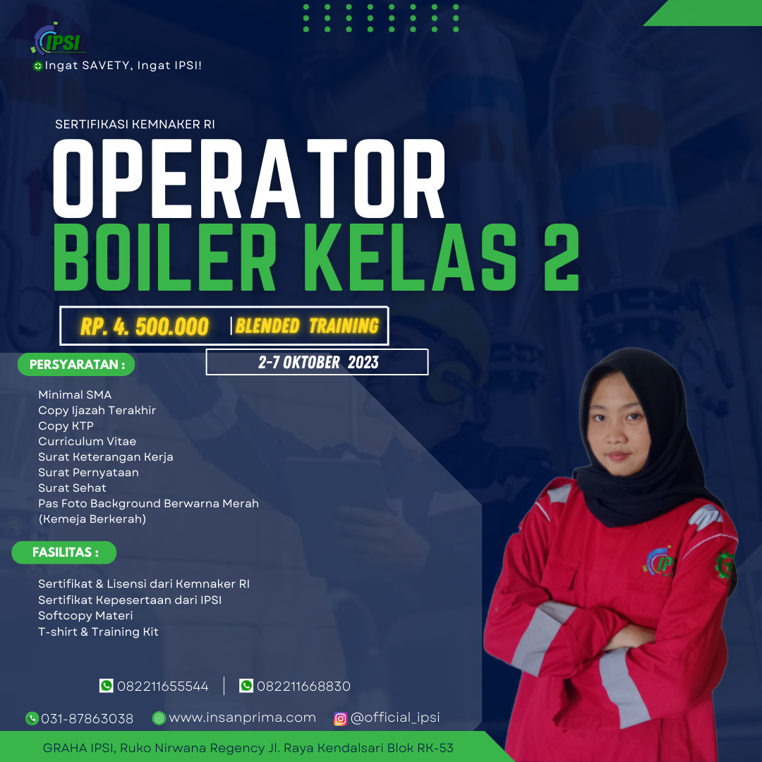OPERATOR BOILER KELAS 2 | by Katiga keselamatankerja | Medium