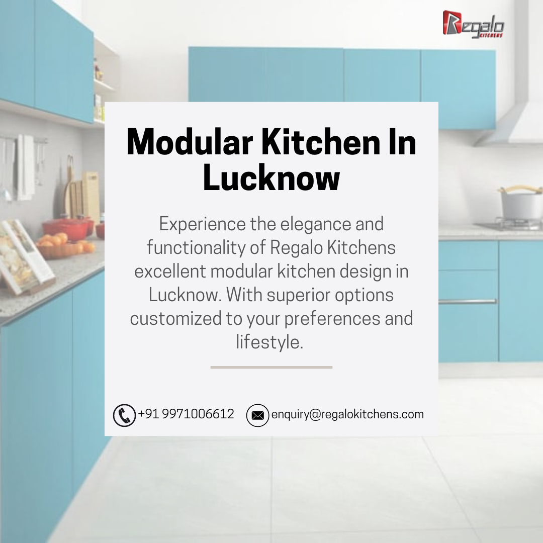 Modular Kitchen In Lucknow | Regalo Kitchens - Regalo Kitchens - Medium