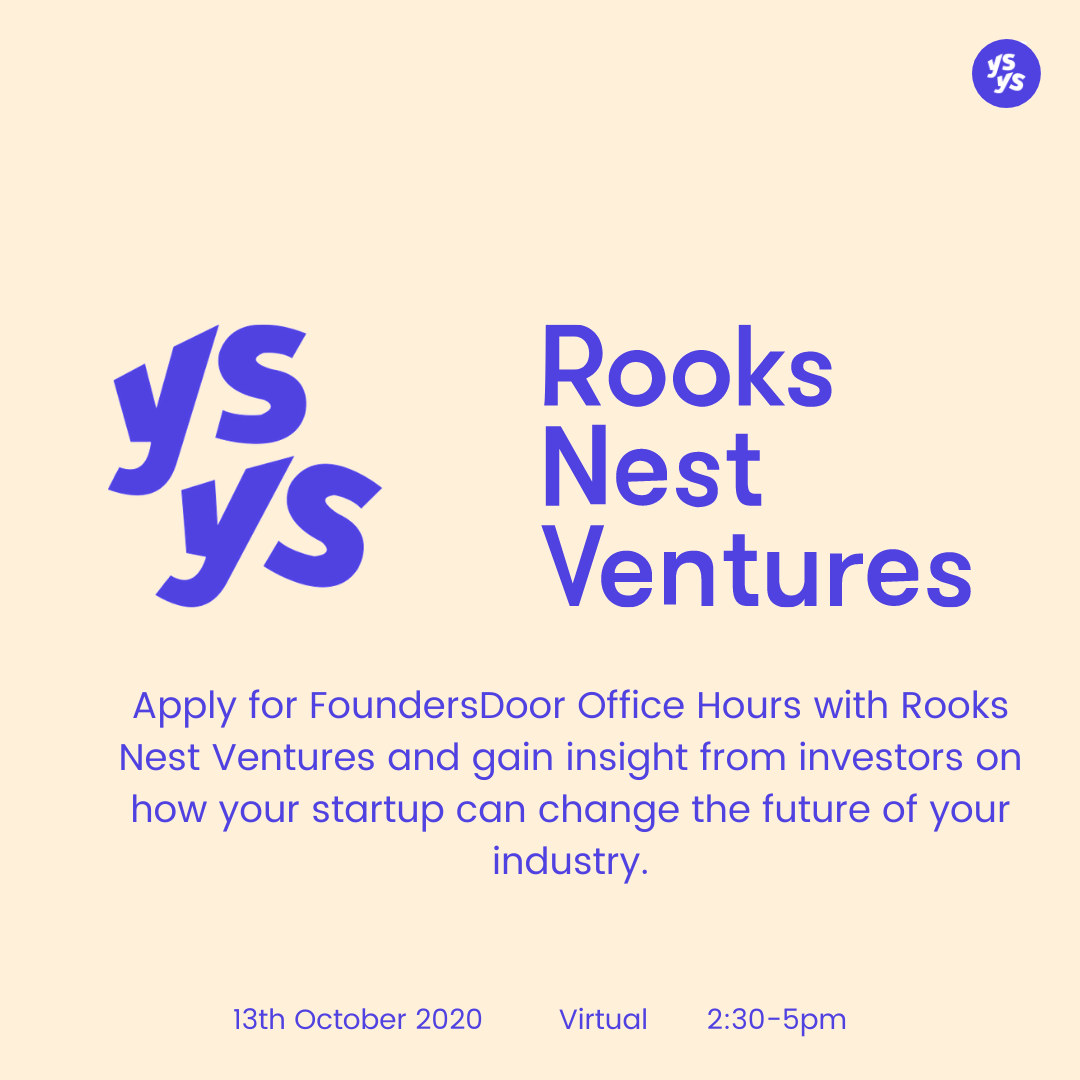 Join YSYS x Rooks Nest Ventures Office Hours | by YSYS | YSYS | Medium
