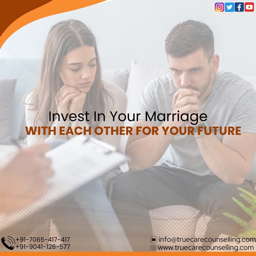 Marriage counselling can support magnify the quality of your ...