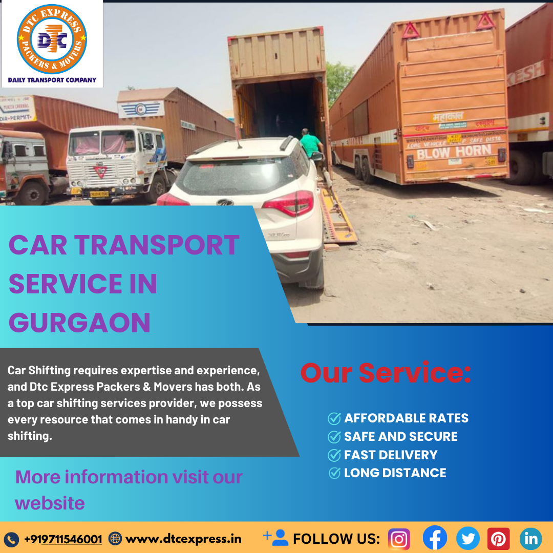 Gurgaon Car Transport Service - Dtcexpress - Medium