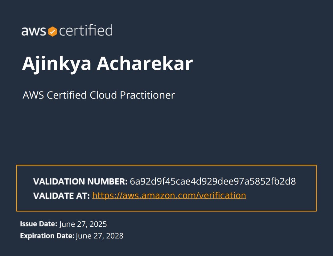 How I managed to pass my AWS Certified Cloud Practitioner Exam in just 2 days of preparation ...