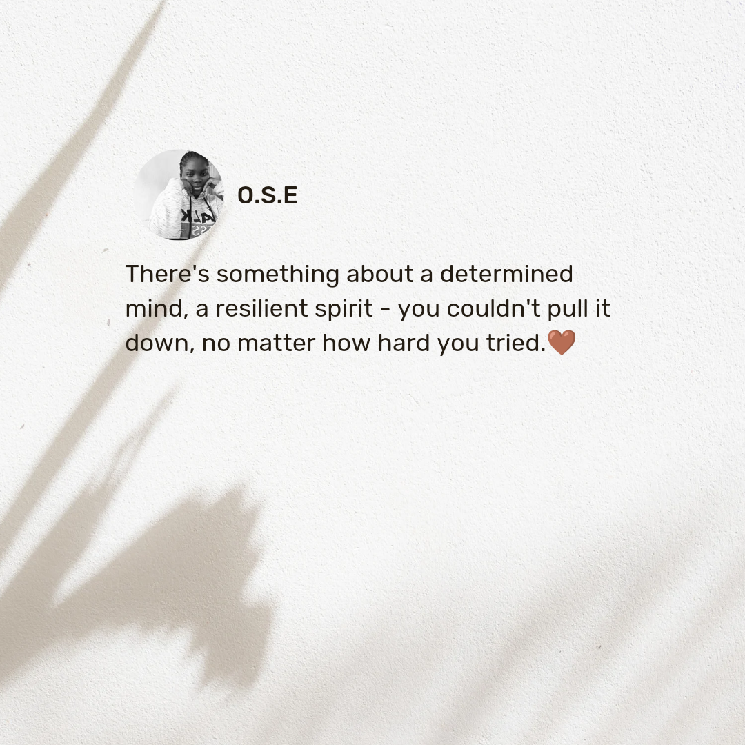 The Power of Determination.. Hey Dear Friend, | by Scholastica ...