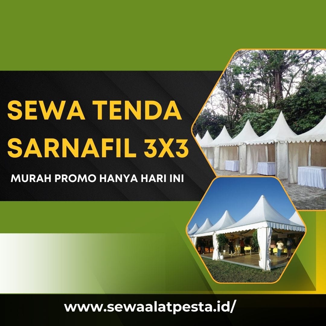 TLP/WA 082113034008 Sewa Tenda Sarnafil 3x3 di Sepatan Kabupaten ...
