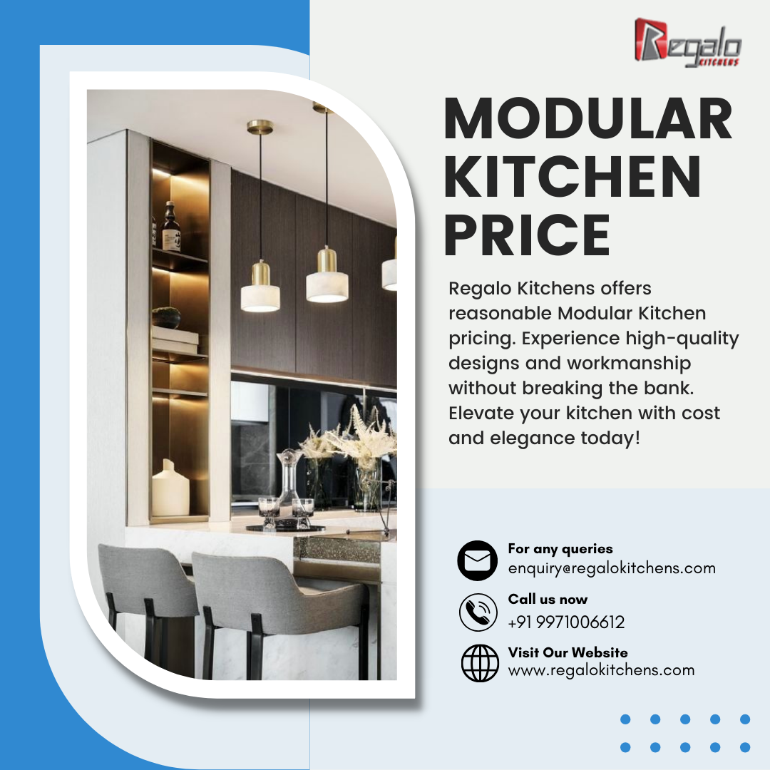 Modular Kitchen Price - Regalo Kitchens - Medium