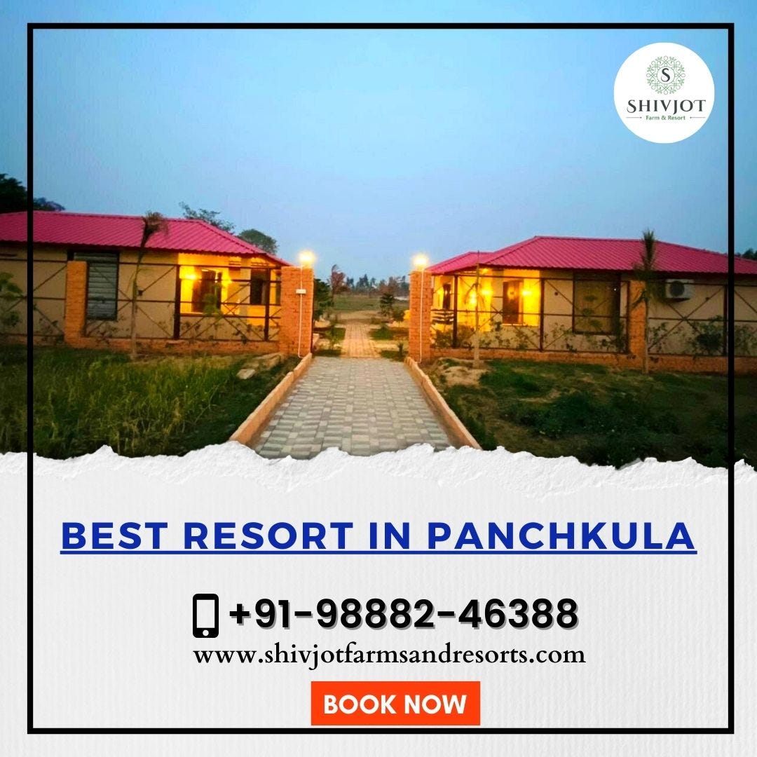 Best resort in Panchkula - Shivjotfarmsandresort - Medium