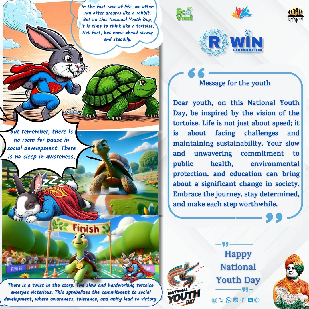 Embracing the Tortoise’s Wisdom: A Message for National Youth Day | by ...