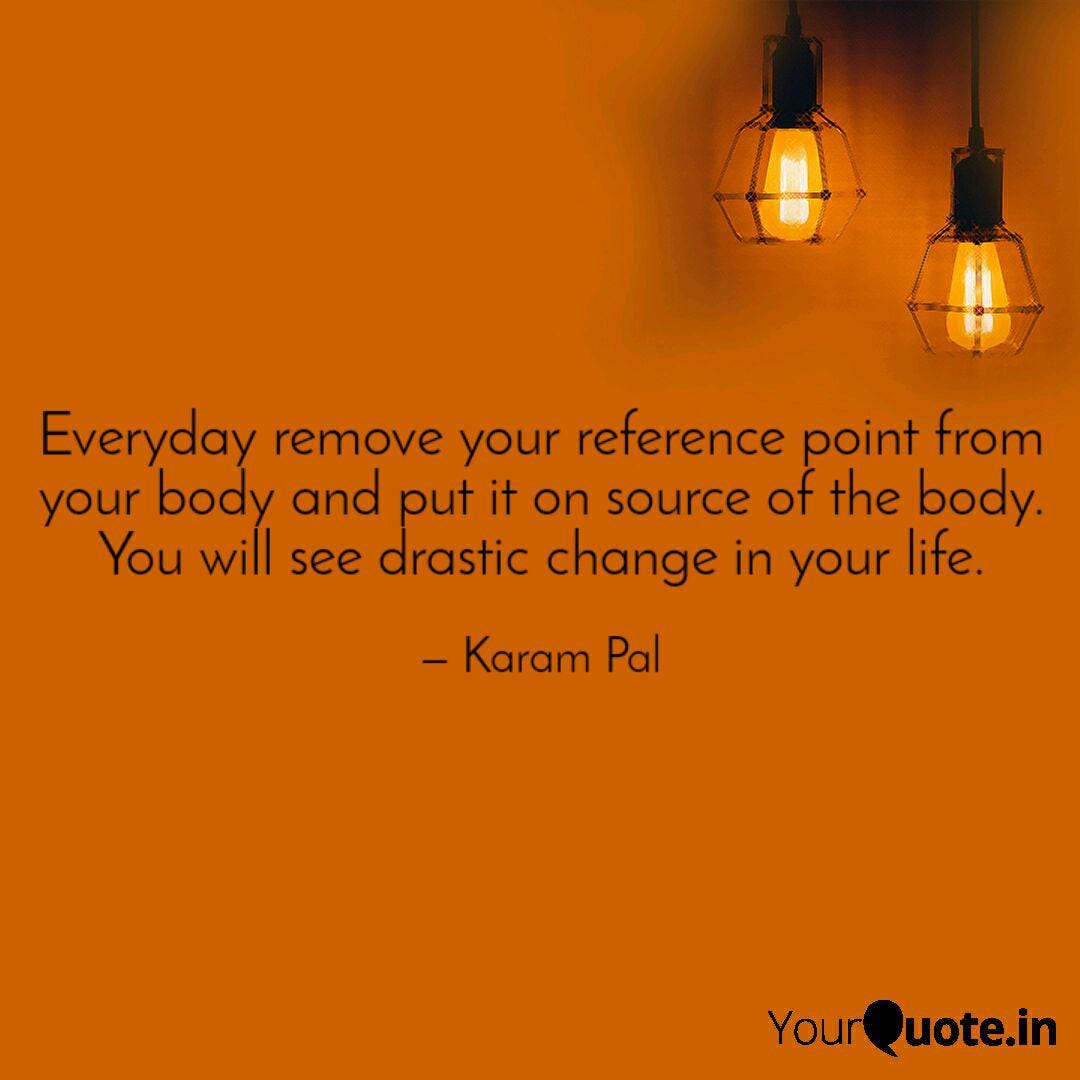 Change life by changing reference point | by Karam Pal | Medium