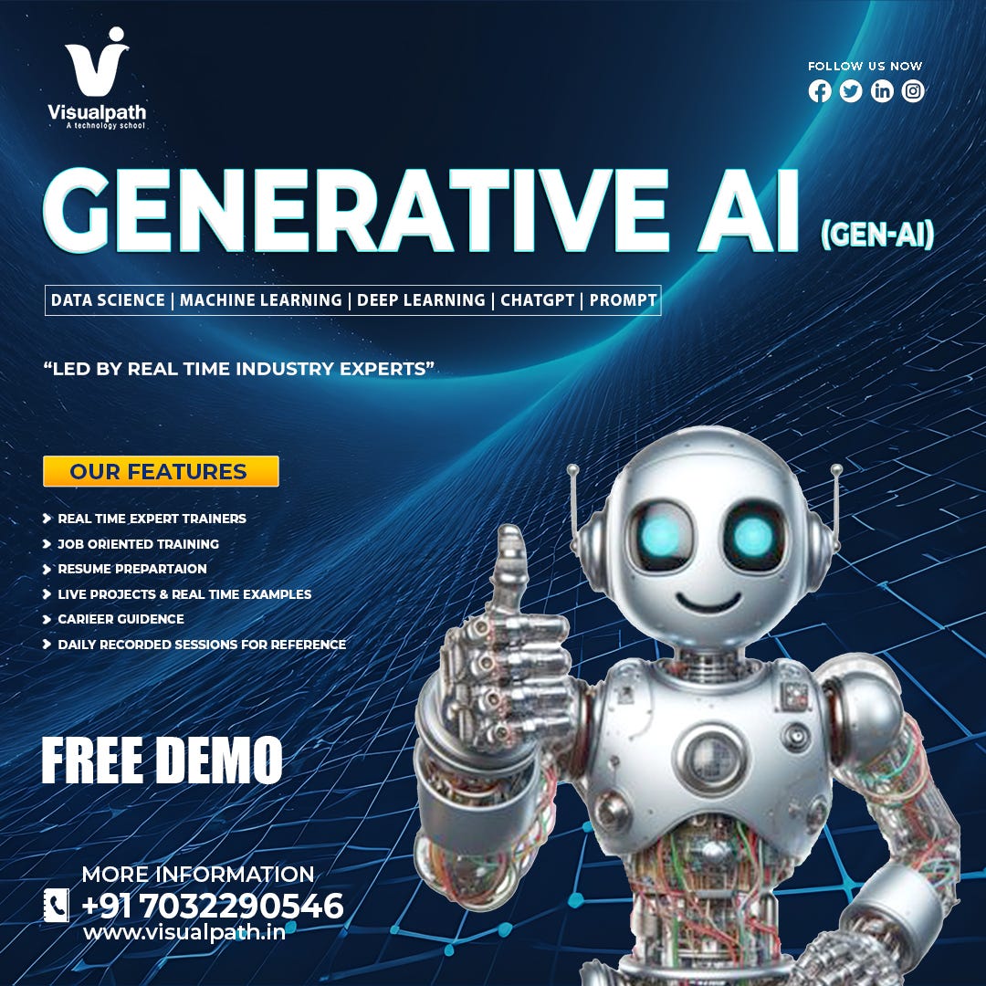 Generative AI Training Institute in Hyderabad | GenAI Training - Anika ...