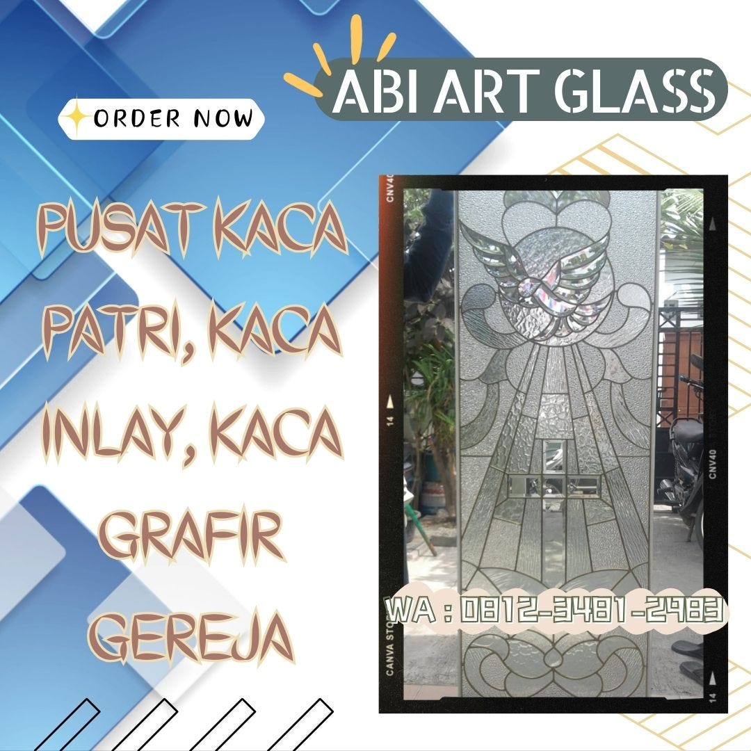 Kerajinan KACA PATRI | KACA INLAY | KACA GRAFIR GEREJA Dharmasraya, WA ...