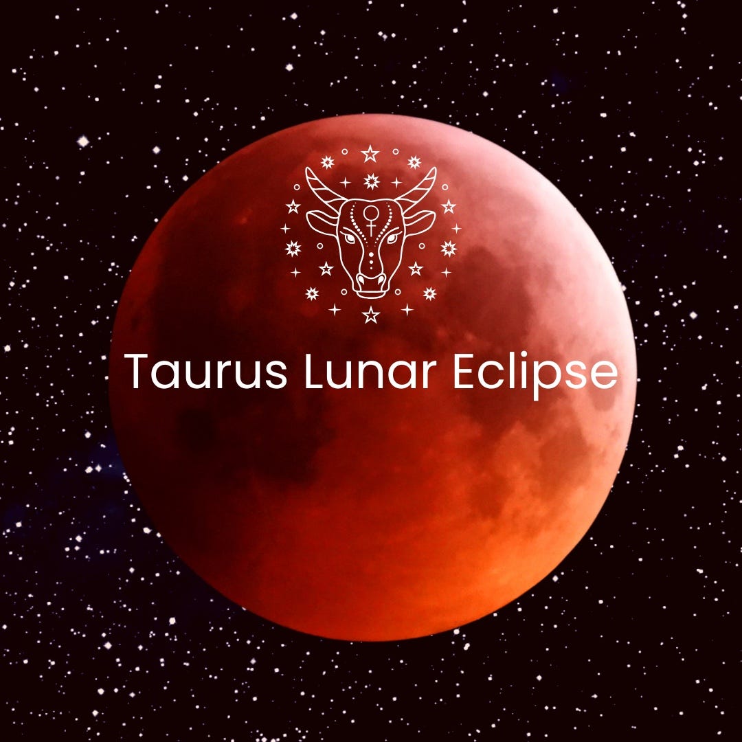 Intentions For Today’s Full Moon Eclipse in Taurus | by Infiniti 🦋 ...