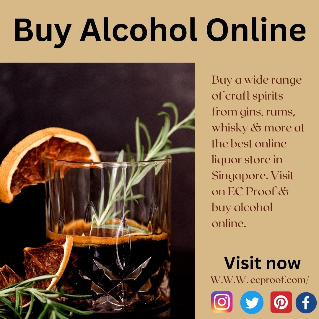 Buy Alcohol Online | Where To Find The Best Selection At EC Proof | by ...