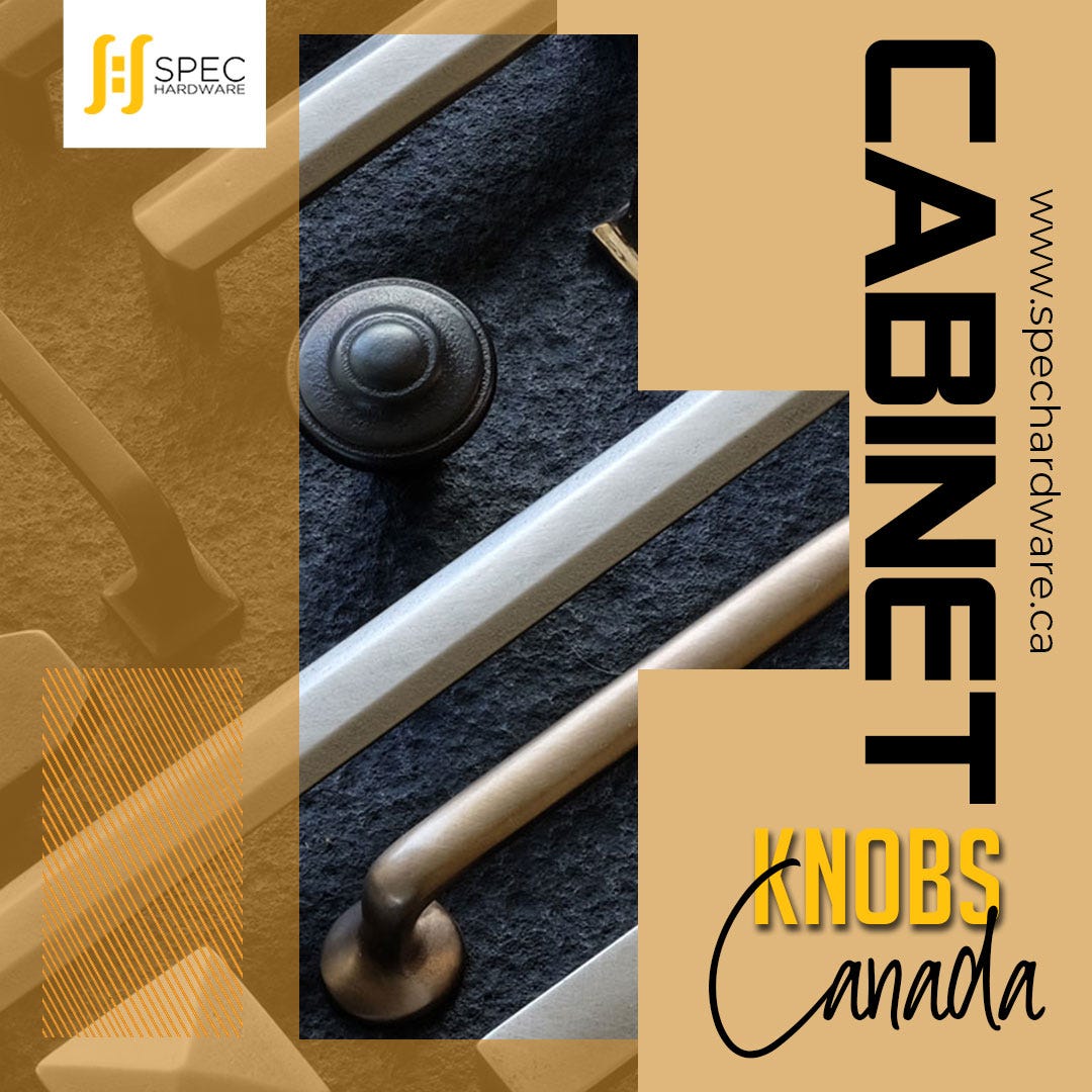 Enhance Your Home’s Style with Premium Cabinet Knobs: Spec Hardware’s ...
