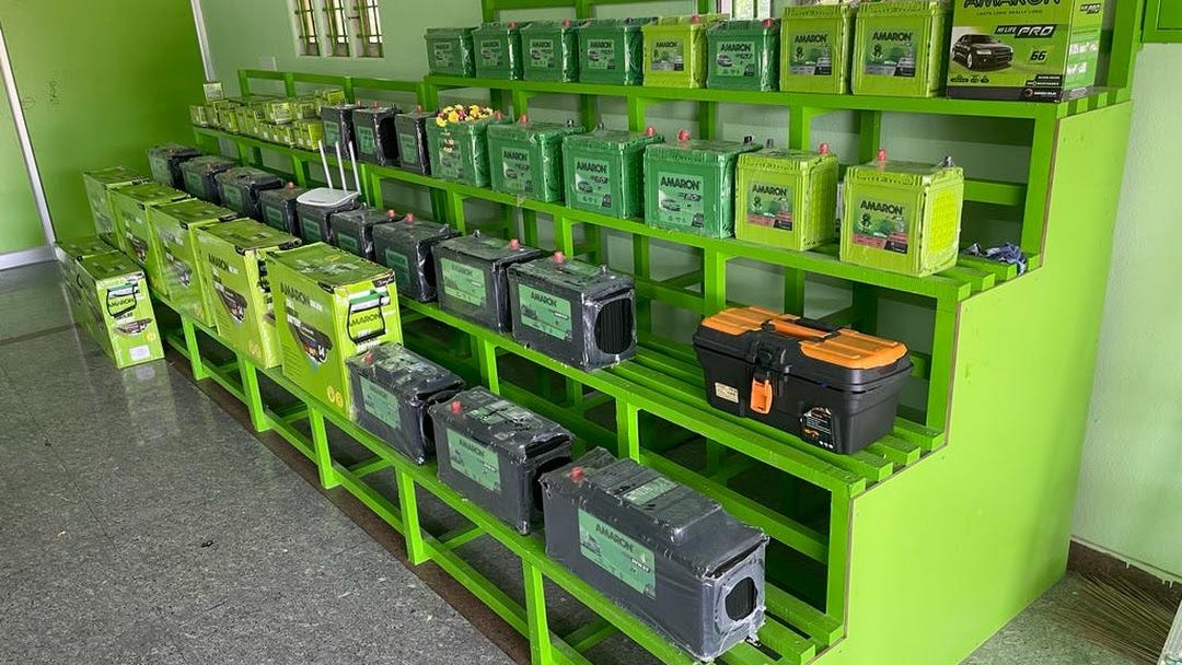 Please find the local Amaron battery stores that are the most ...