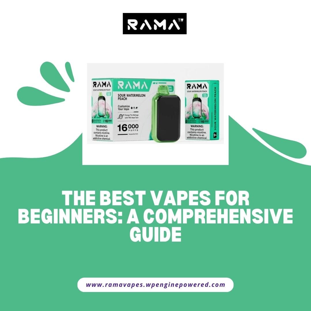 The Best Vapes For Beginners: A Comprehensive Guide - Ramasoffical - Medium