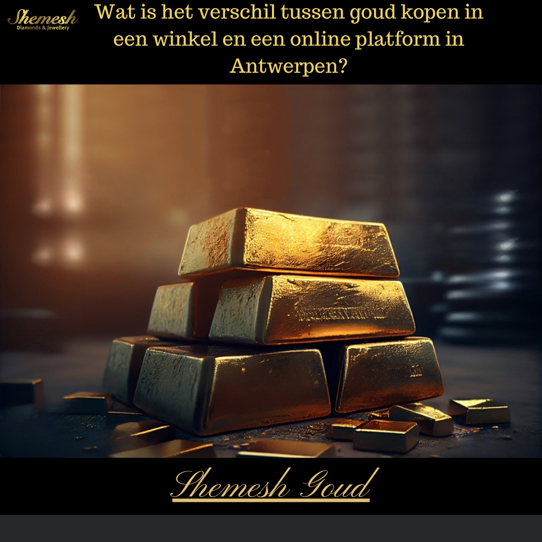 Wat is het verschil tussen goud kopen in een winkel en een online ...