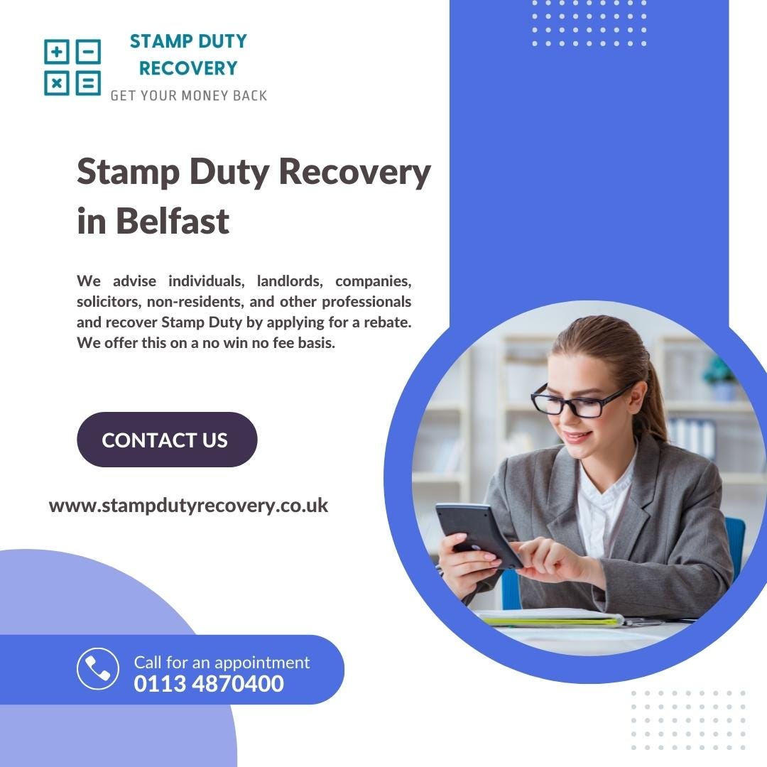 Stamp Duty Recovery in Belfast - Jennifer Farley - Medium