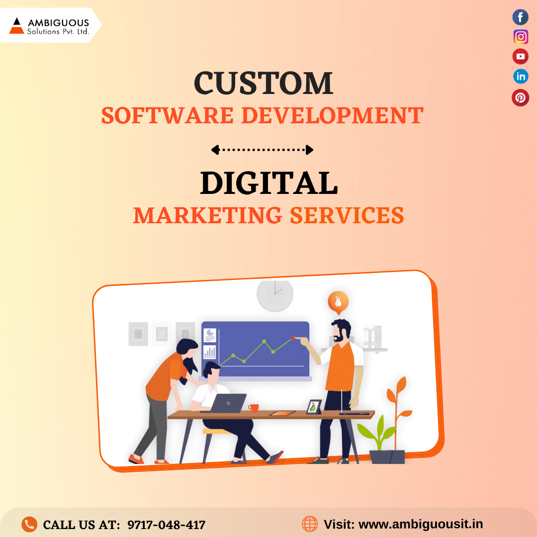 Custom Software Development | Ambiguous IT- Digital Marketing Services - Chahat verma - Medium