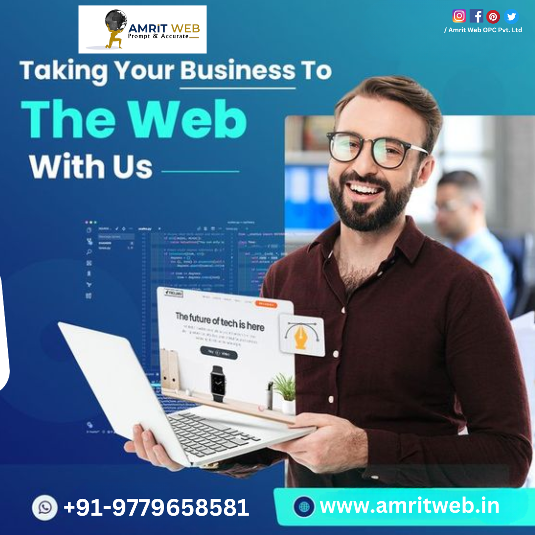 Expert Website Creation, Development, and Designing service by Amrit Web. - Amrit Web OPC Pvt ...