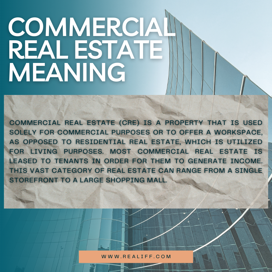 Commercial real estate meaning 🏢🏯 - Realiff Real estate Rebate Network ...