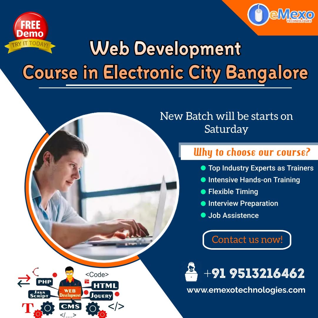 Best Web Development Training Institute in Bangalore | by eMexo Technolofies | Feb, 2025 | Medium