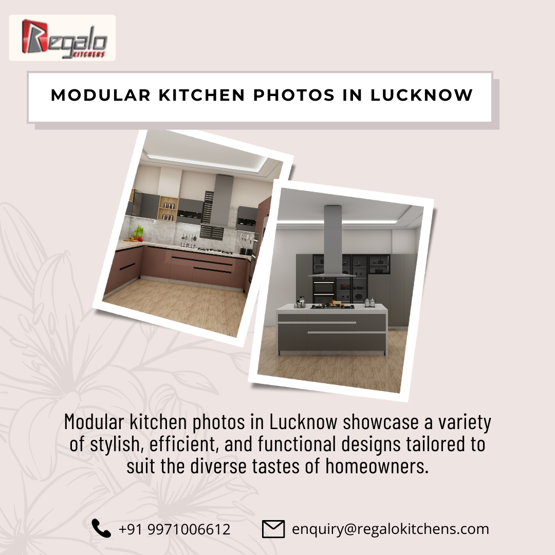 Modular Kitchen Photos in Lucknow | Regalo Kitchens - Kitchen Design ...