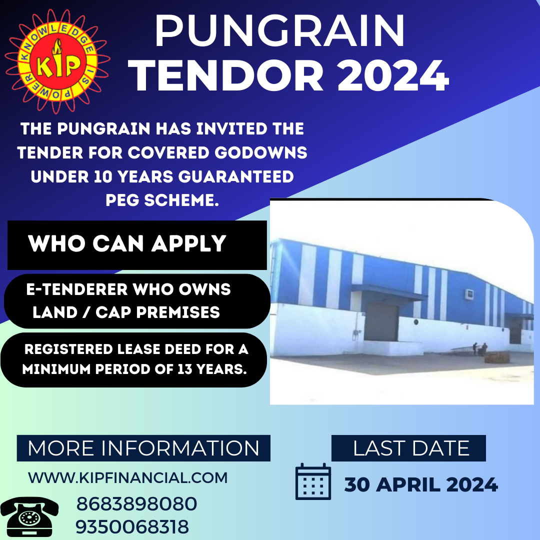 PUNGRAIN Tender In PUNJAB 2024 - KIP Marketing - Medium