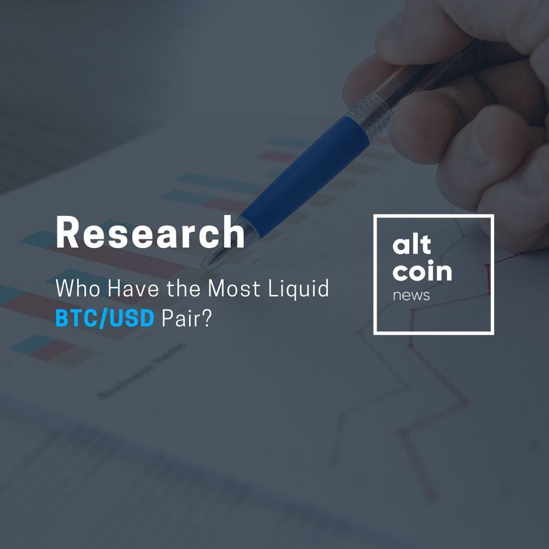 Who Have the Most Liquid BTC/USD Pair? | by Marko Vidrih | The Dark ...