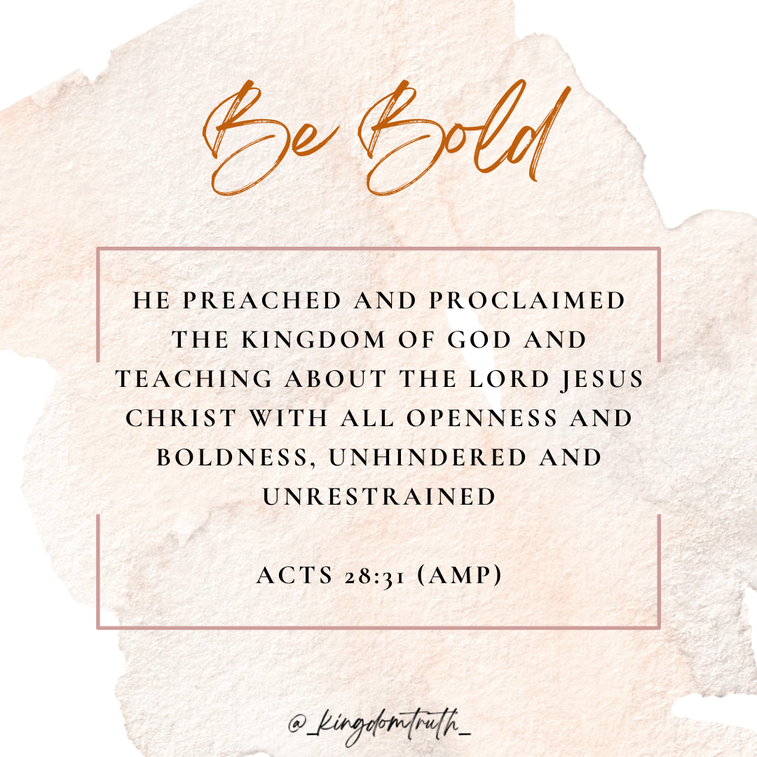 “Embracing Boldness: Speaking Truth in a Lost and Fallen World.” | by ...