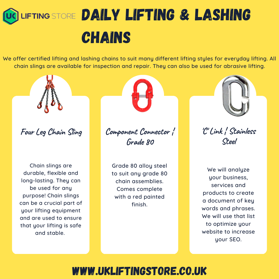 4 leg chain sling - Ukliftingstore - Medium