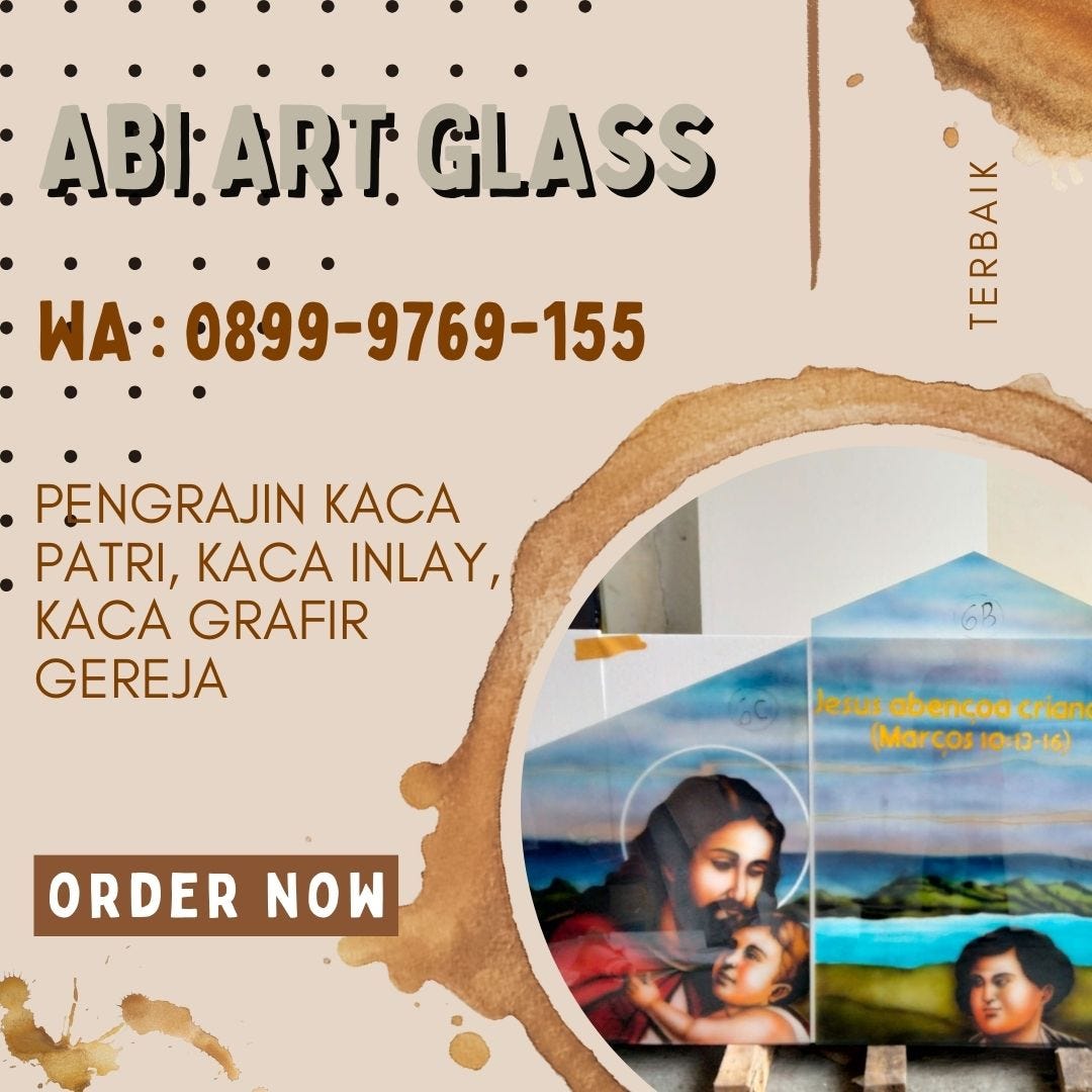 Kerajinan KACA PATRI | KACA INLAY | KACA GRAFIR GEREJA Mukomuko, WA ...
