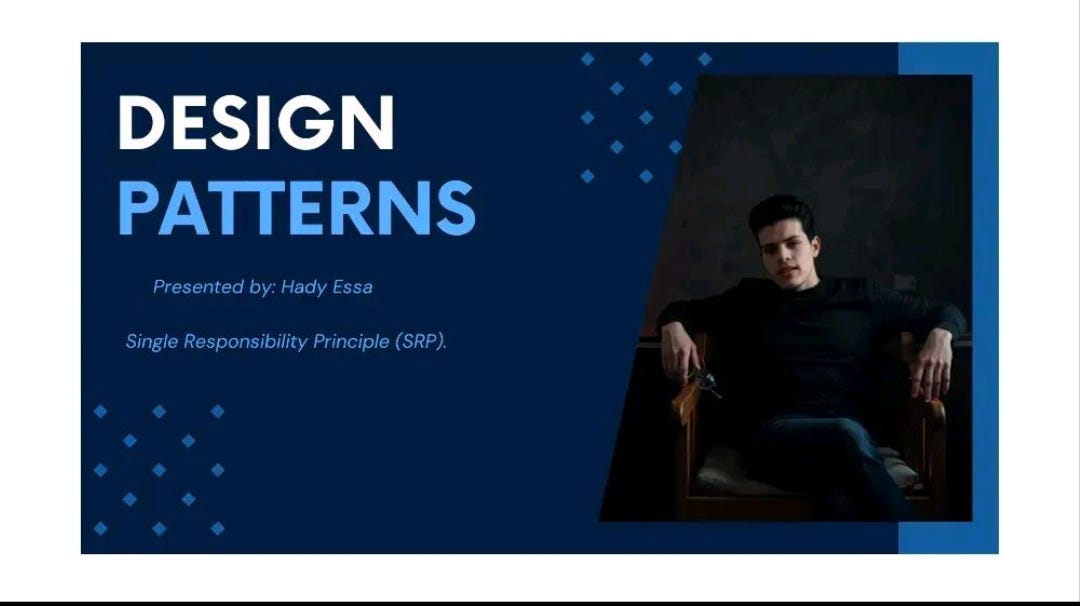 Design Patterns And Solid Principles Design Patterns Are Ready Made Solutions To Common Problems