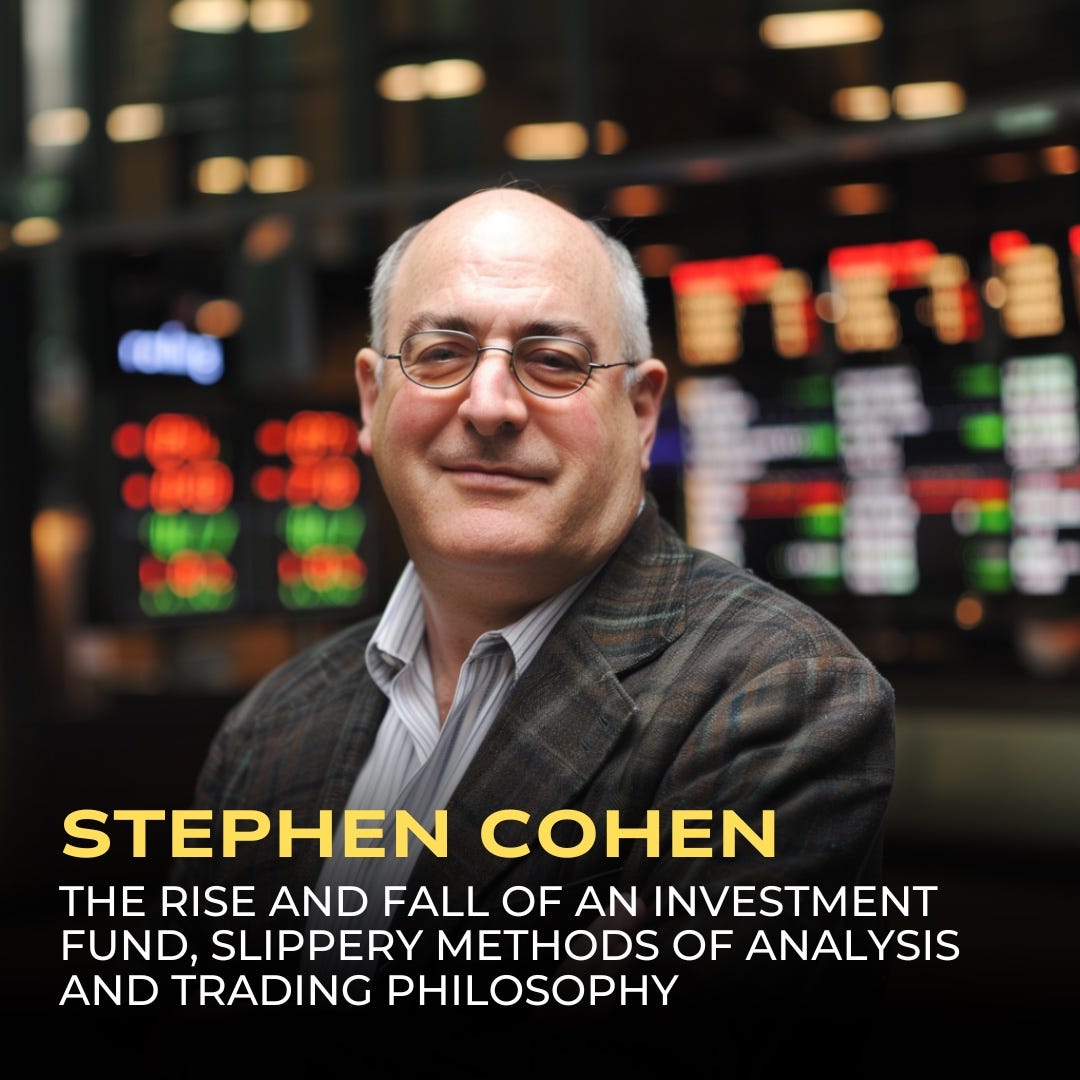 Steven Cohen – the rise and fall of an investment fund, “slippery ...