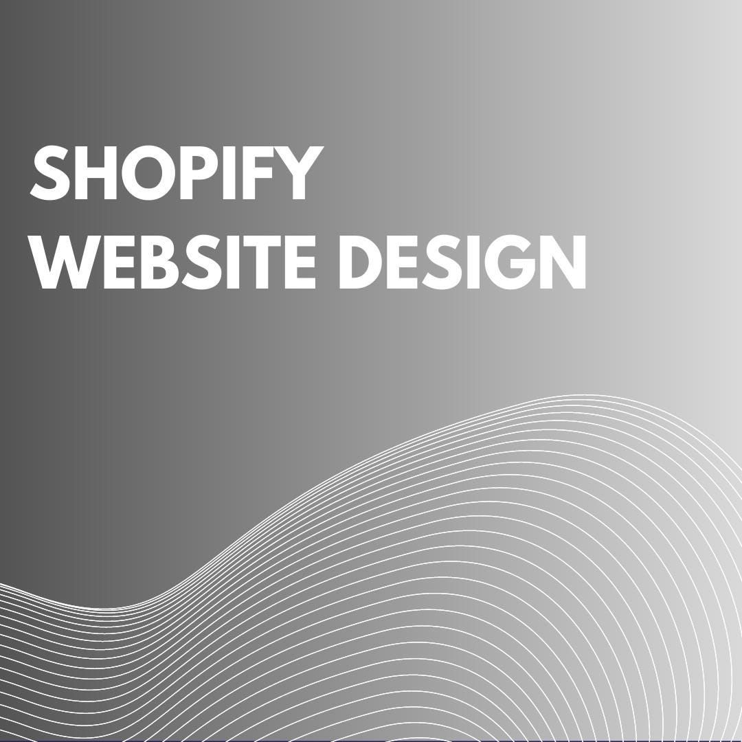 SHOPIFY WEBSITE DESIGN. Shopify is one of the most popular… | by ...