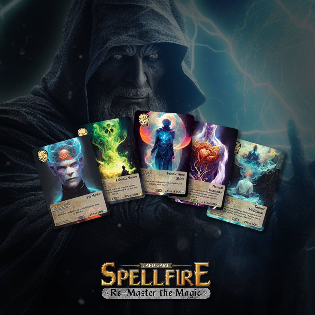 Spellfire Support Cards: Psionic Powers ⚡️ - Spellfire - Re-master the ...