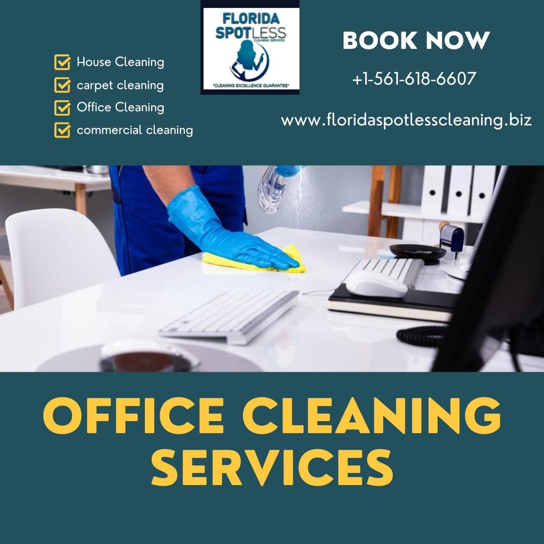 Office Cleaning Services in Coral Springs - Florida Spotless Cleaning ...