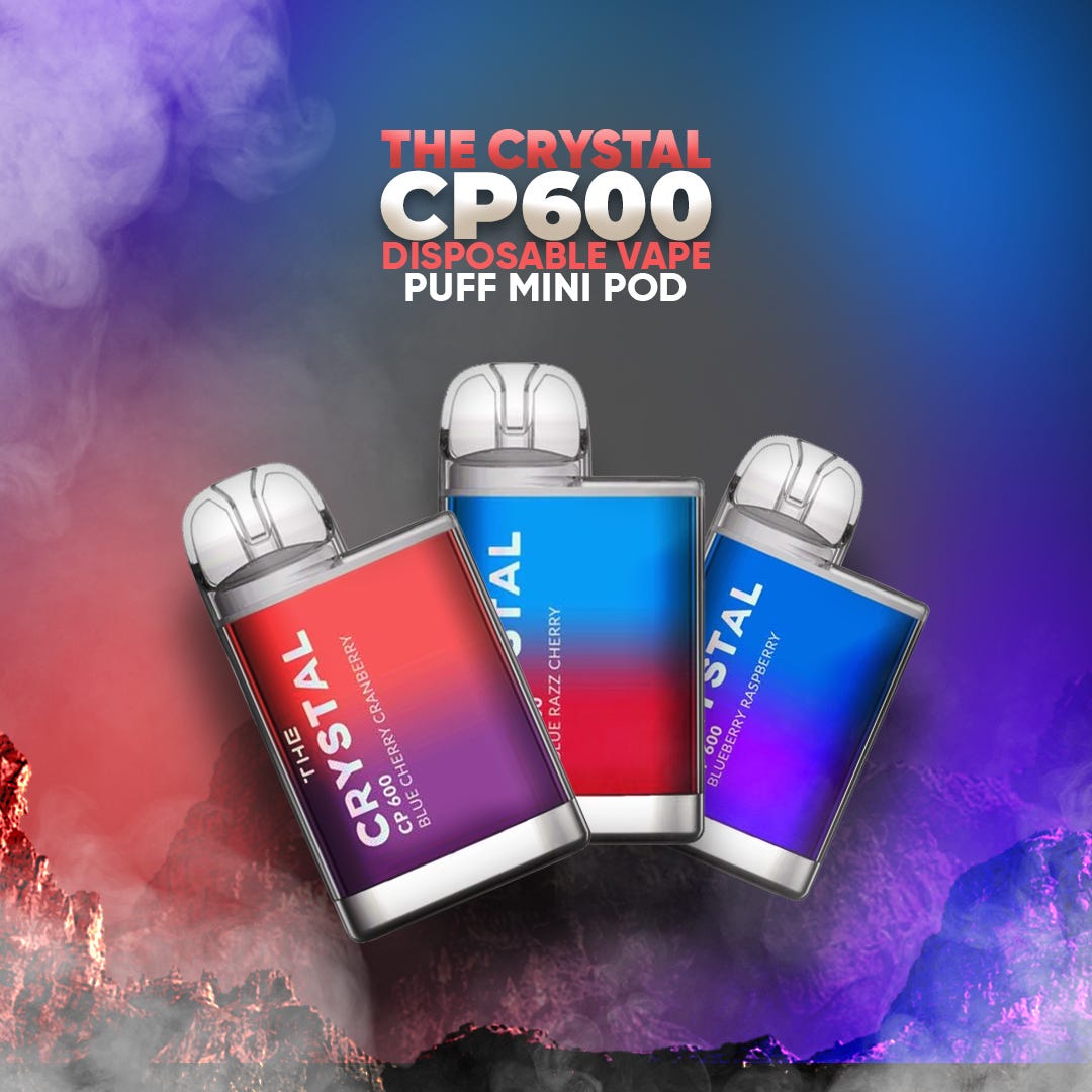 Introducing the Crystal CP600 Disposable Vape Puff Bar by Star Vape ...