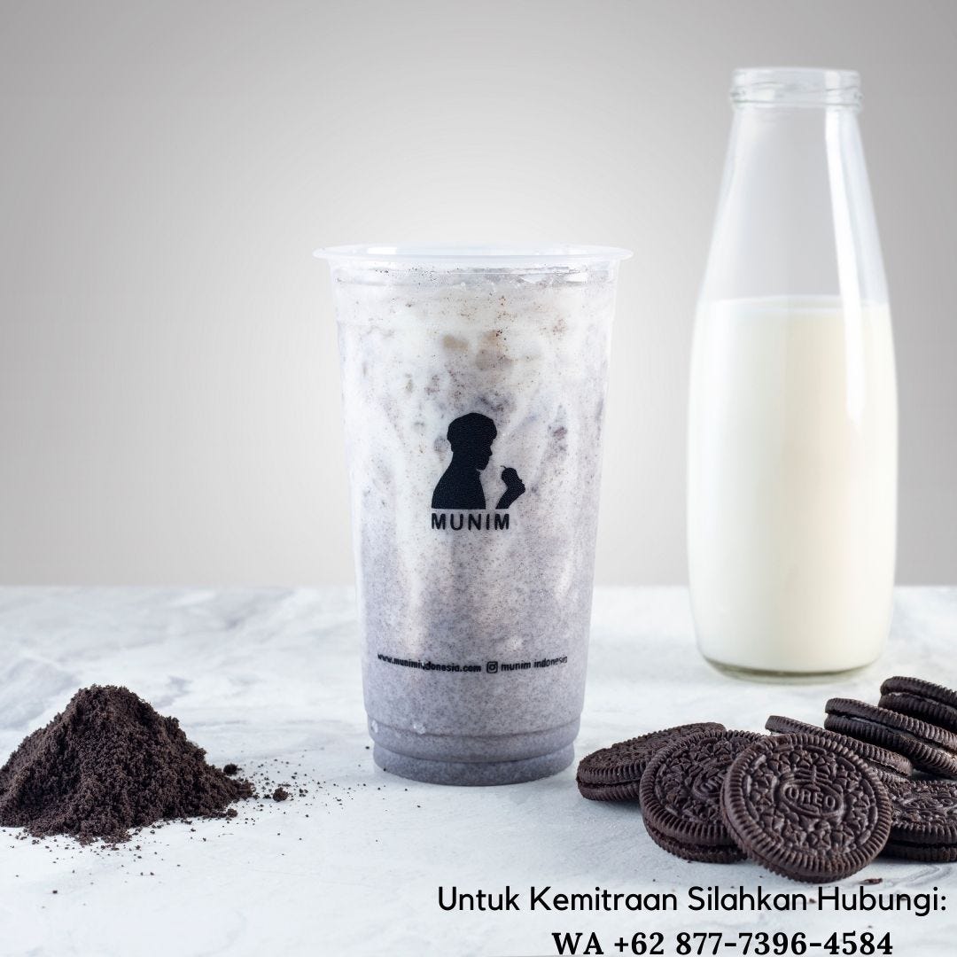 WA +62 877–7396–4584 Trend minuman kekinian 2022 MUNIM INDONESIA ...