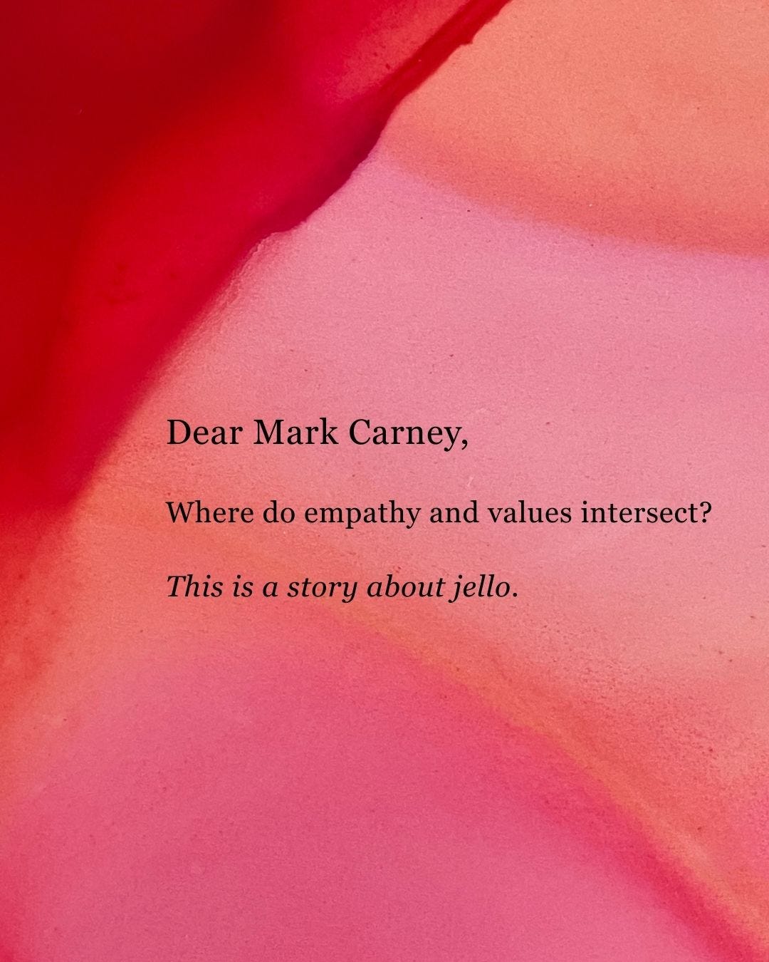 Dear Mark Carney: empathy, values | by Janice Mar Wong | Medium
