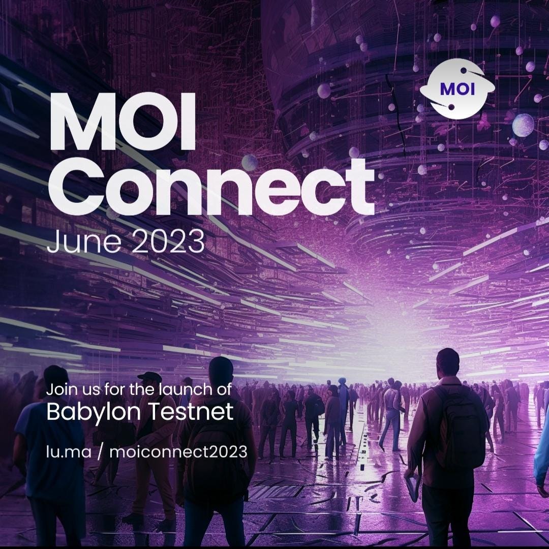 Introducing MOI Connect 2023: Humanizing the Internet | by MOI ...