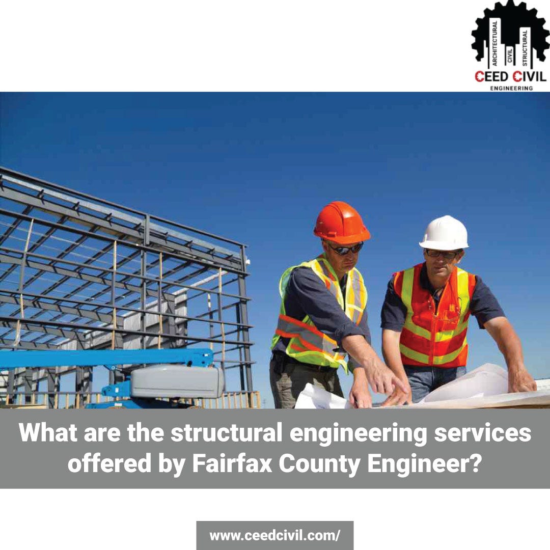 What are the structural engineering services offered by Fairfax County Engineer? - ceedcivil ...