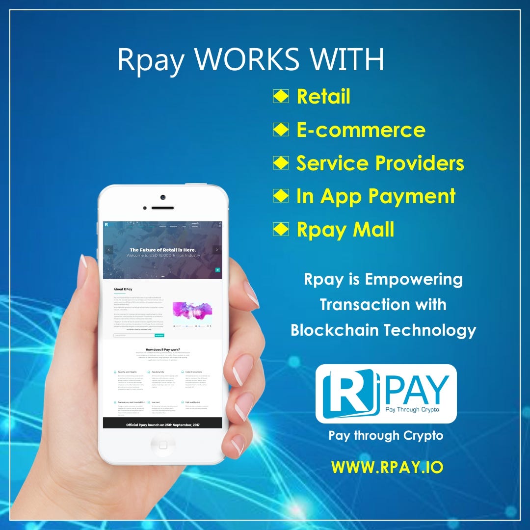 Uses of Rpay for customers. With Rpay one can make P2P transactions ...