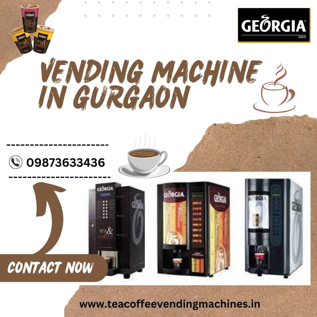 Vending Machine in Gurgaon - Tea Coffee Vending Machines - Medium