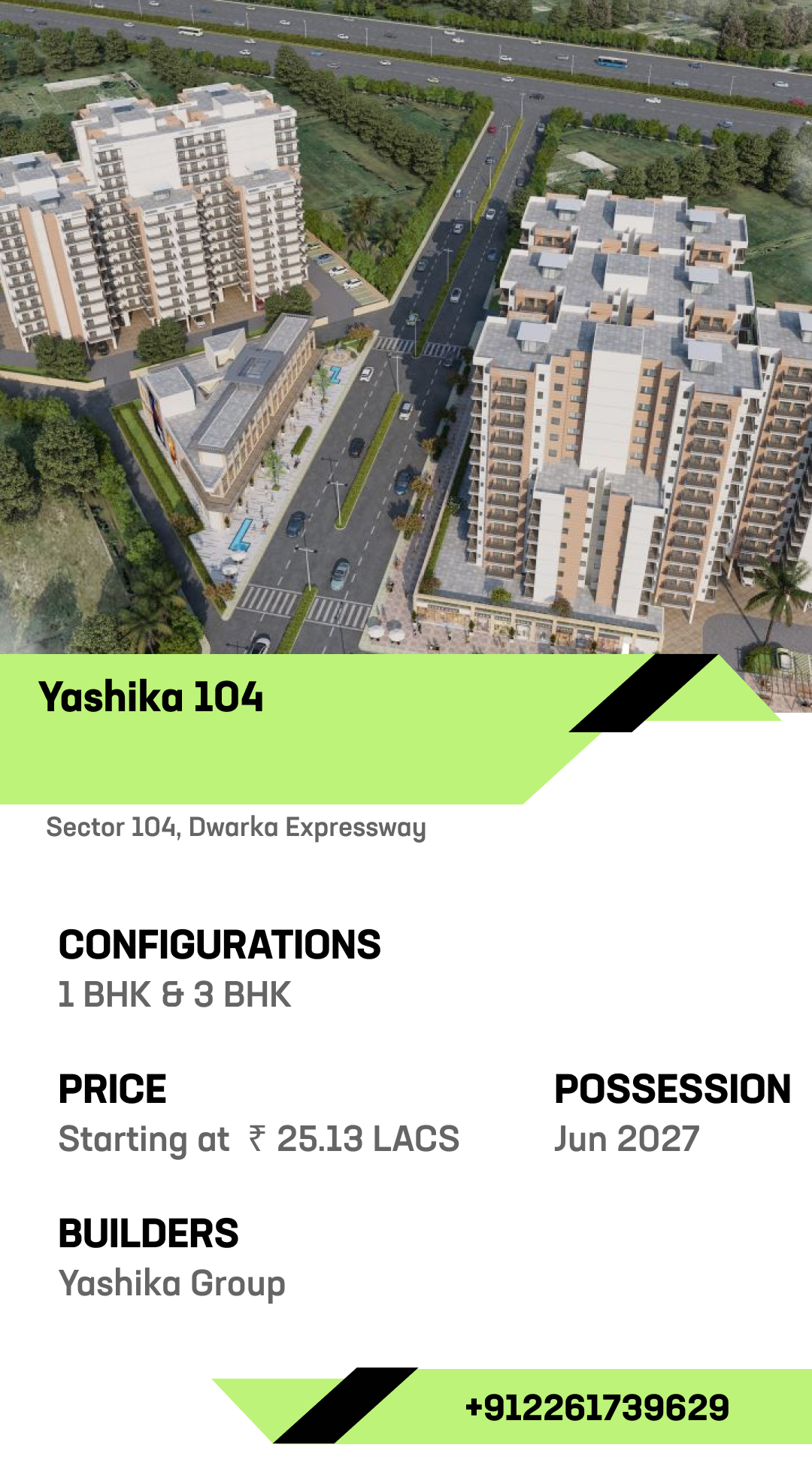 Yashika 104–1&3 BHK Homes in Gurugram | Dwello - sai patil - Medium
